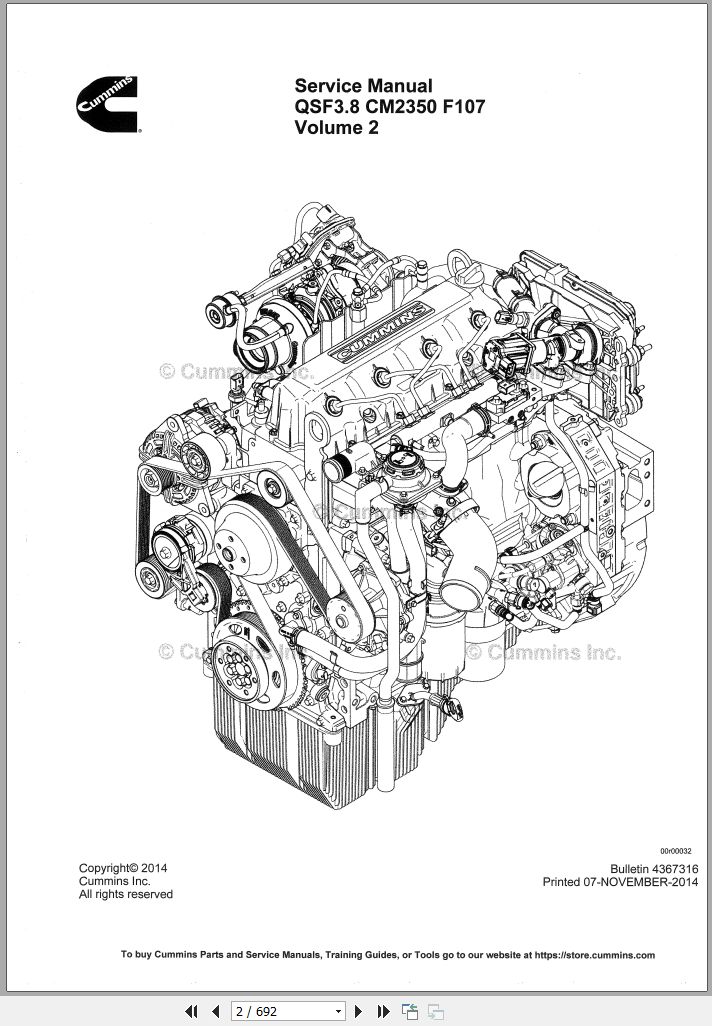 Cummins Engine Service Manual Archives - Automotive Repair Manual ...