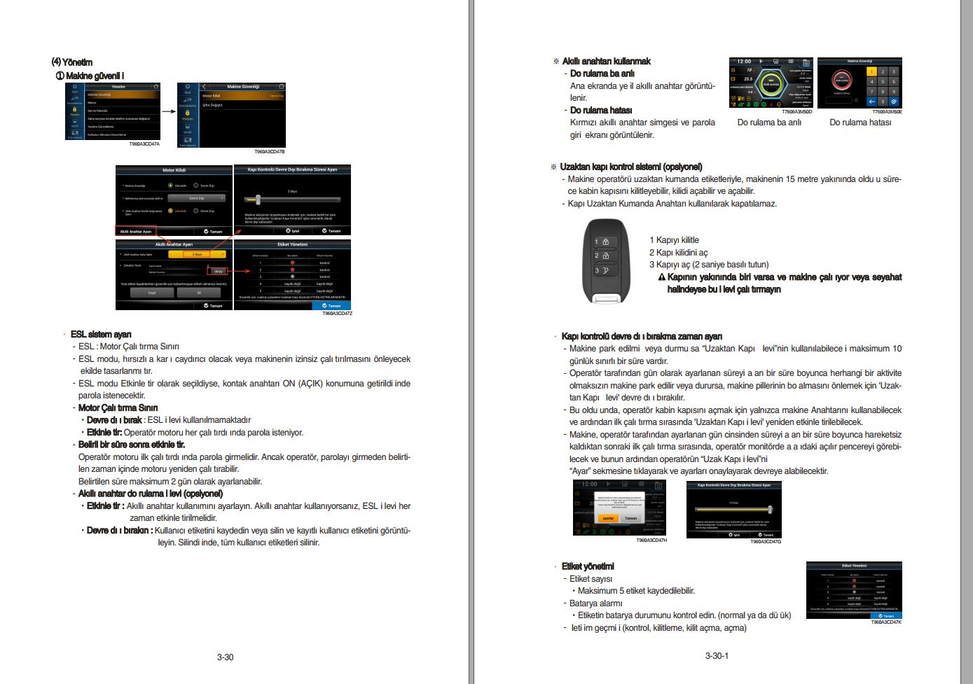 Hyundai HL970A Excavator Operator Manual TR PDF