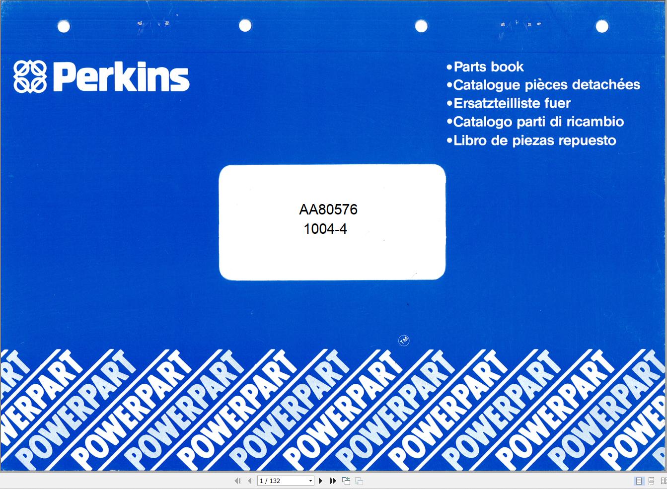 Perkins 1004-4 Engine Archives - Automotive Repair Manual-Heavvy Equipment Workshop Manual ...