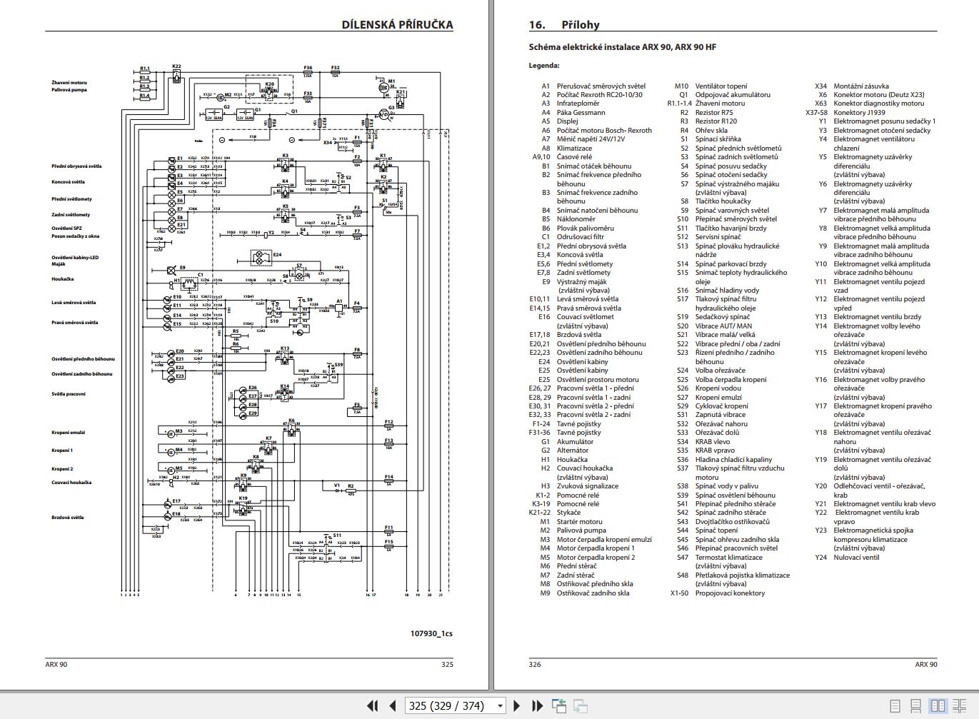 Ammann ARX90 Deutz Tier 3 Diagrams and Workshop Manual 4-P08412DE-CZ 04.2016 PDF