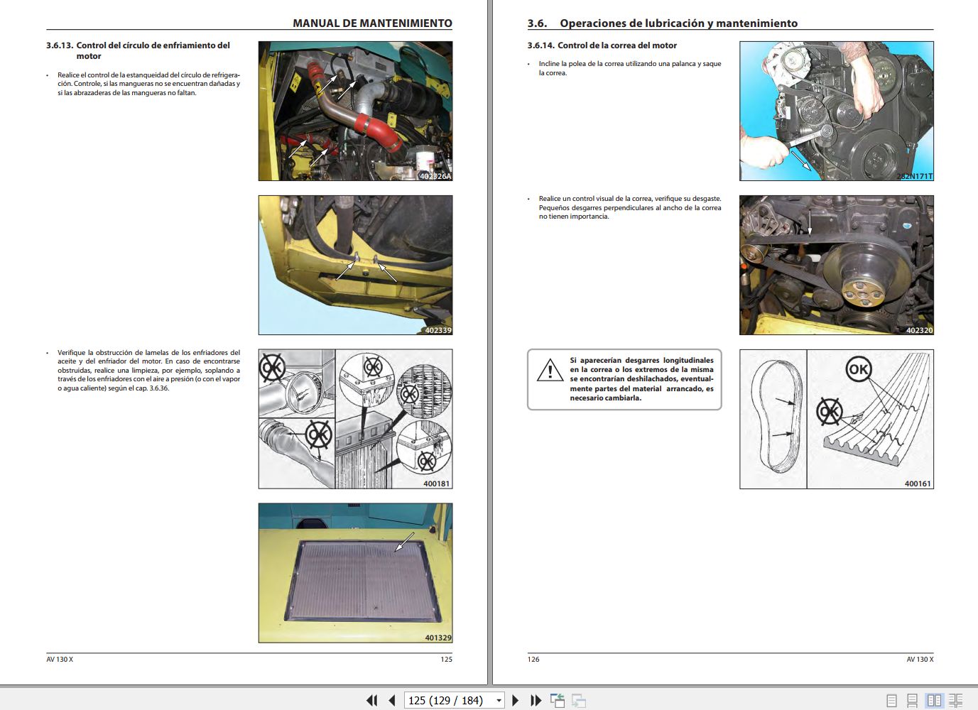 Ammann AV130X Cummins QSB4.5-C130 Diagrams and Operation Manual 4-P06000-ES 07.2021 PDF