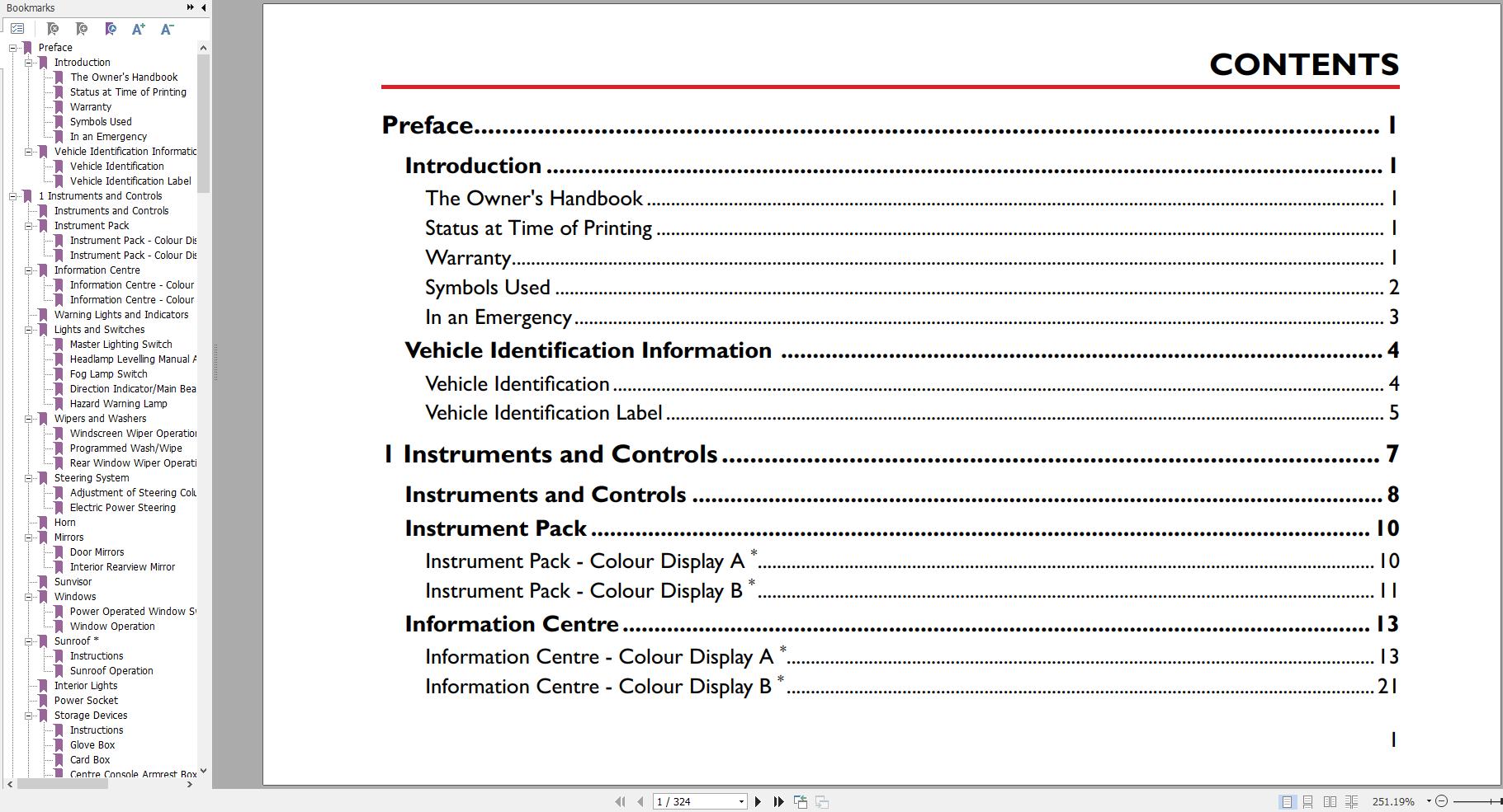 2019-2022 MG ZS Owner Manual PDF