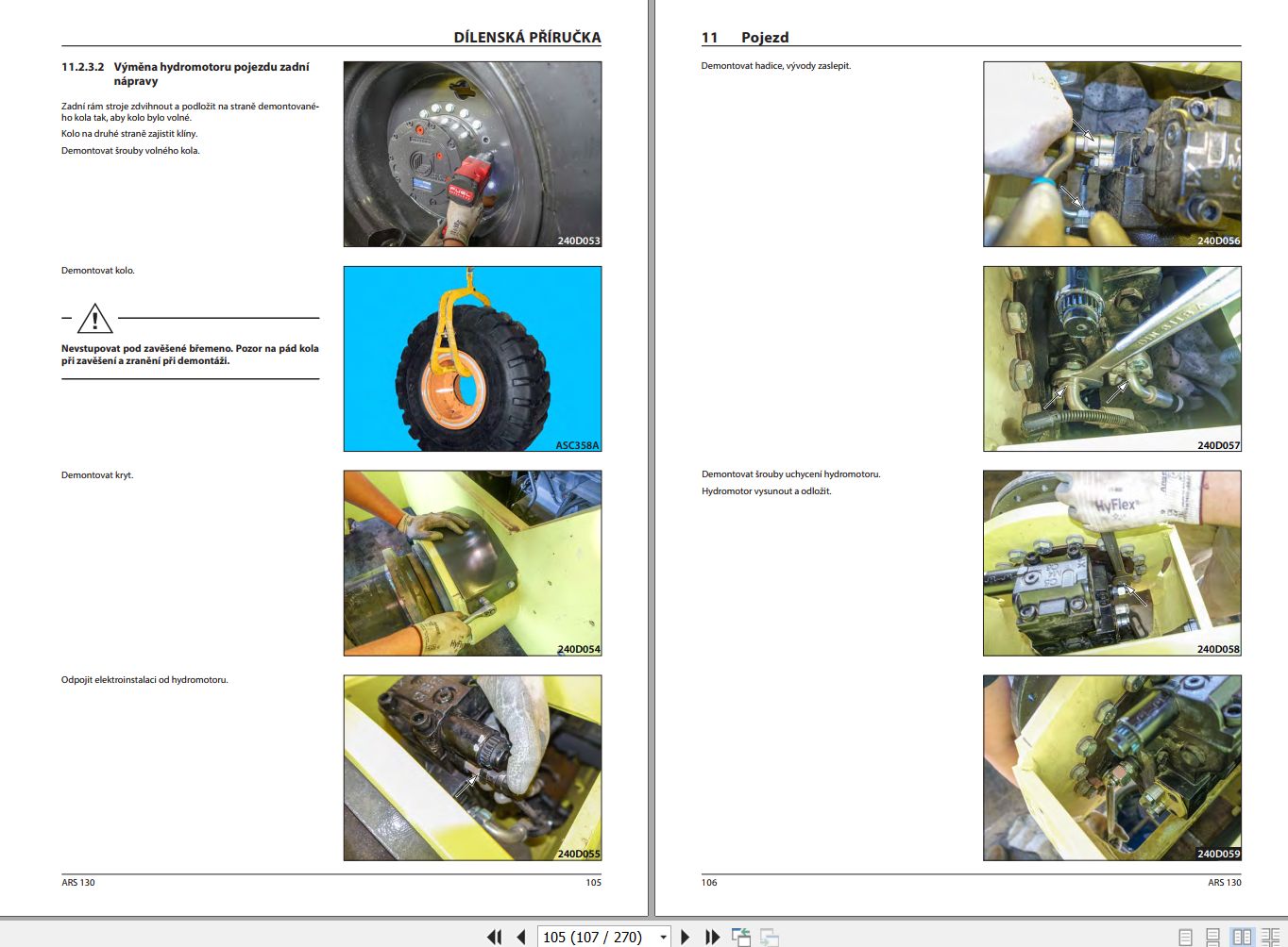 Ammann ARS130 TCD3.6 L4 Stage IV Diagram and Workshop Manual 01.2021 CZ PDF
