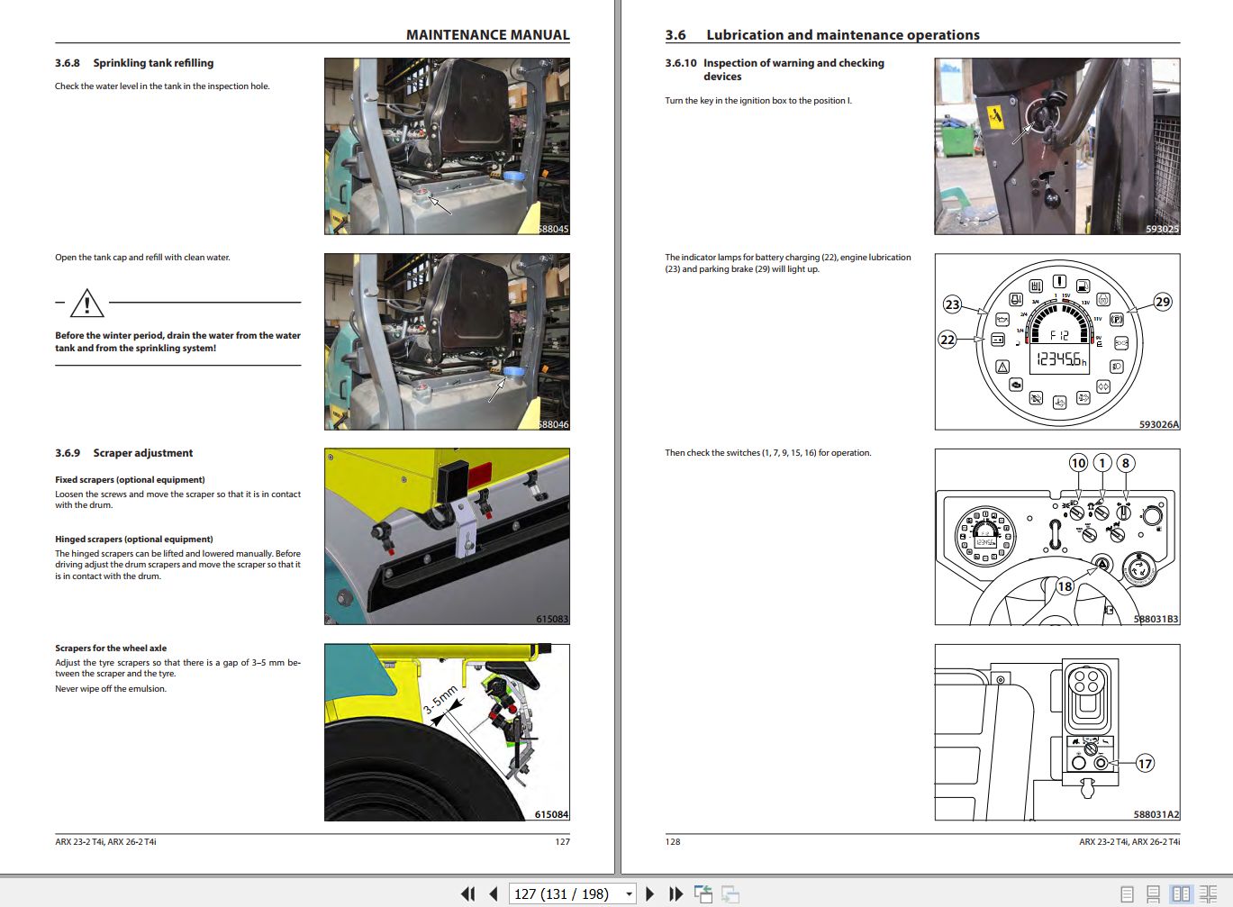 Ammann ARX23-2 ARX26-2 D1803-M-DI-E3B Diagrams and Operation Manual 01.2021 EN PDF