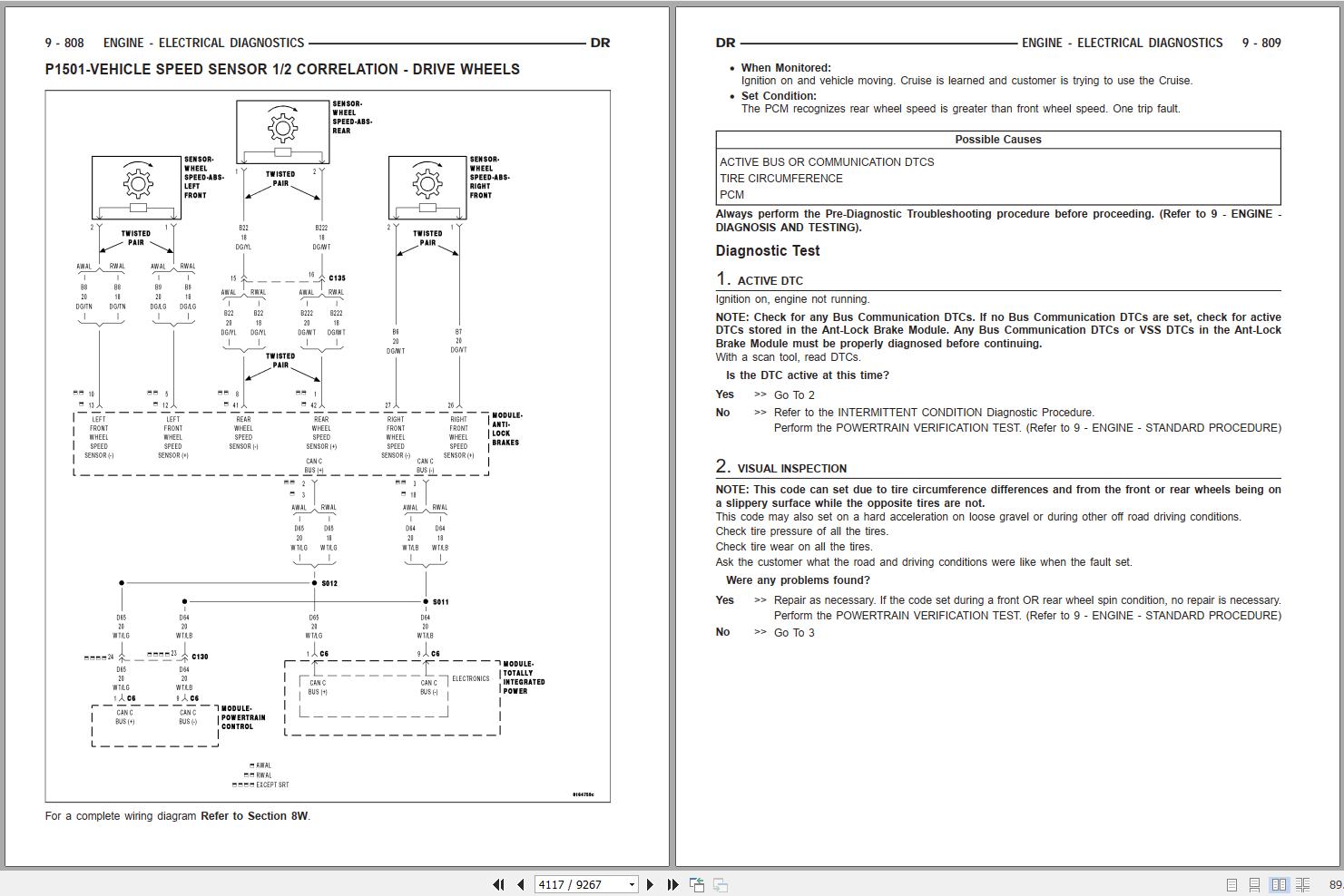 RAM SRT-10 2006 Electric Diagram and Service Manual PDF