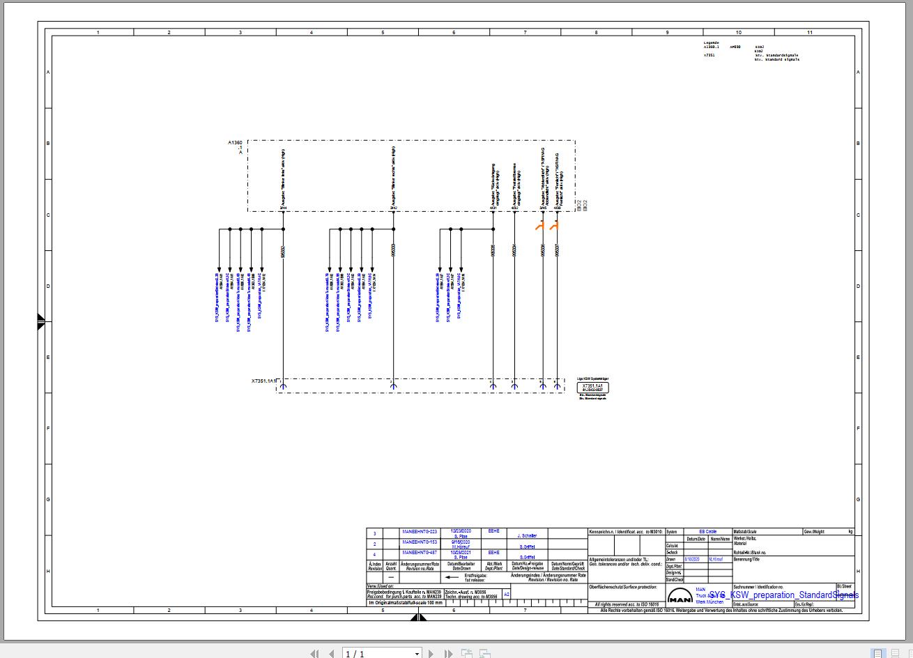 MAN TG3 Truck Electrical Diagrams 2021-2023 PDF