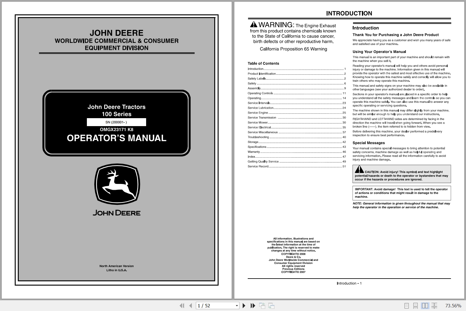 John Deere Endgate Seeder Parts Catalog PC0526 PDF